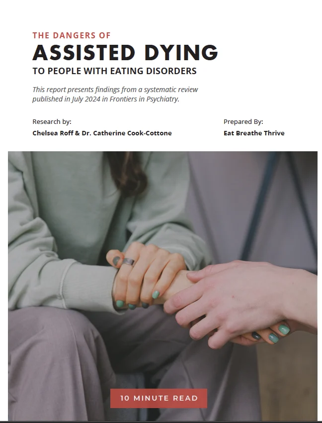 The Dangers of Assisted Suicide to People with Eating Disorders - Aging ...